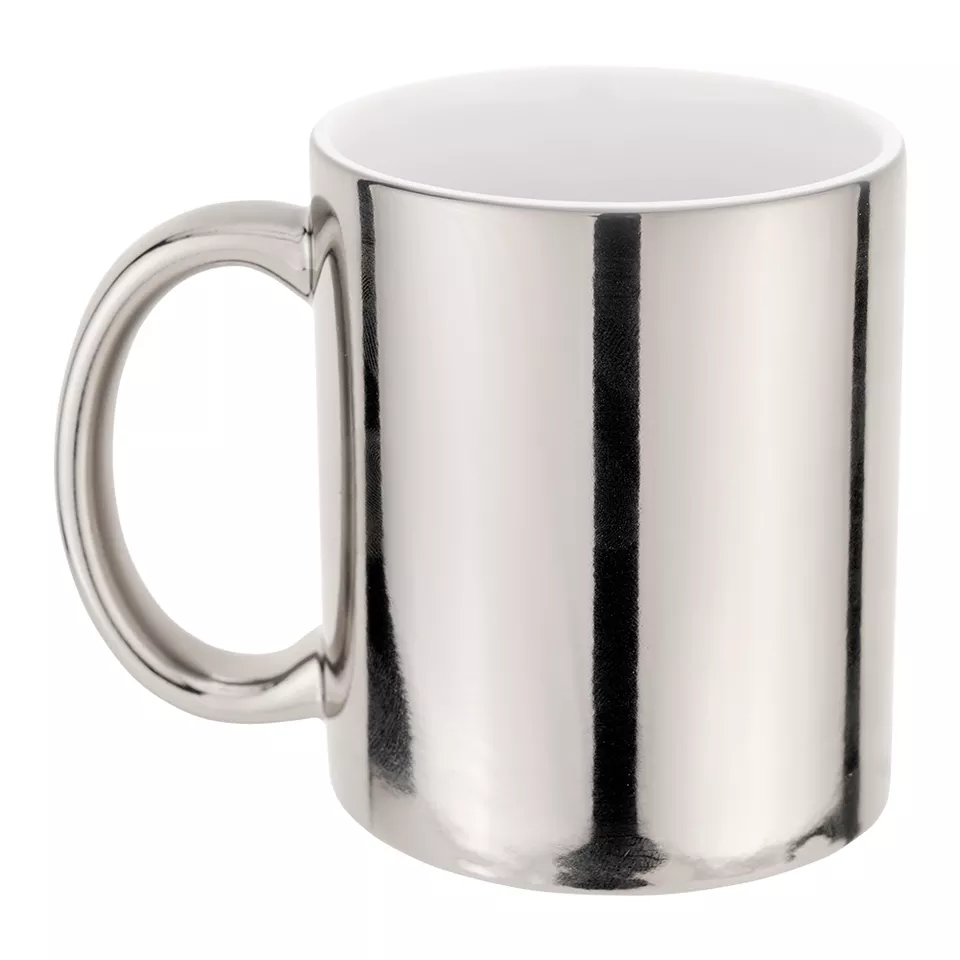 Mug argenté personnalisable - Créa Bisontine